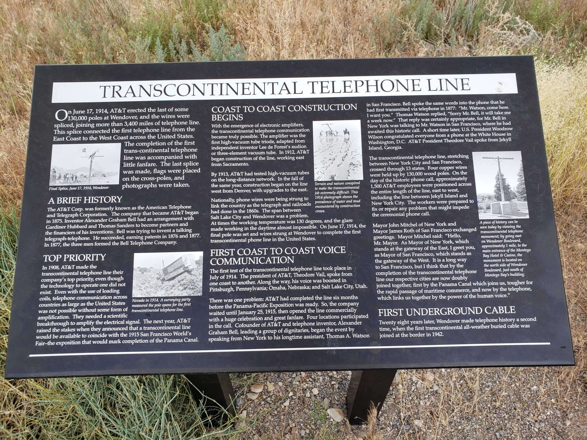 Transcontinental Telephone Line | JacobBarlow.com