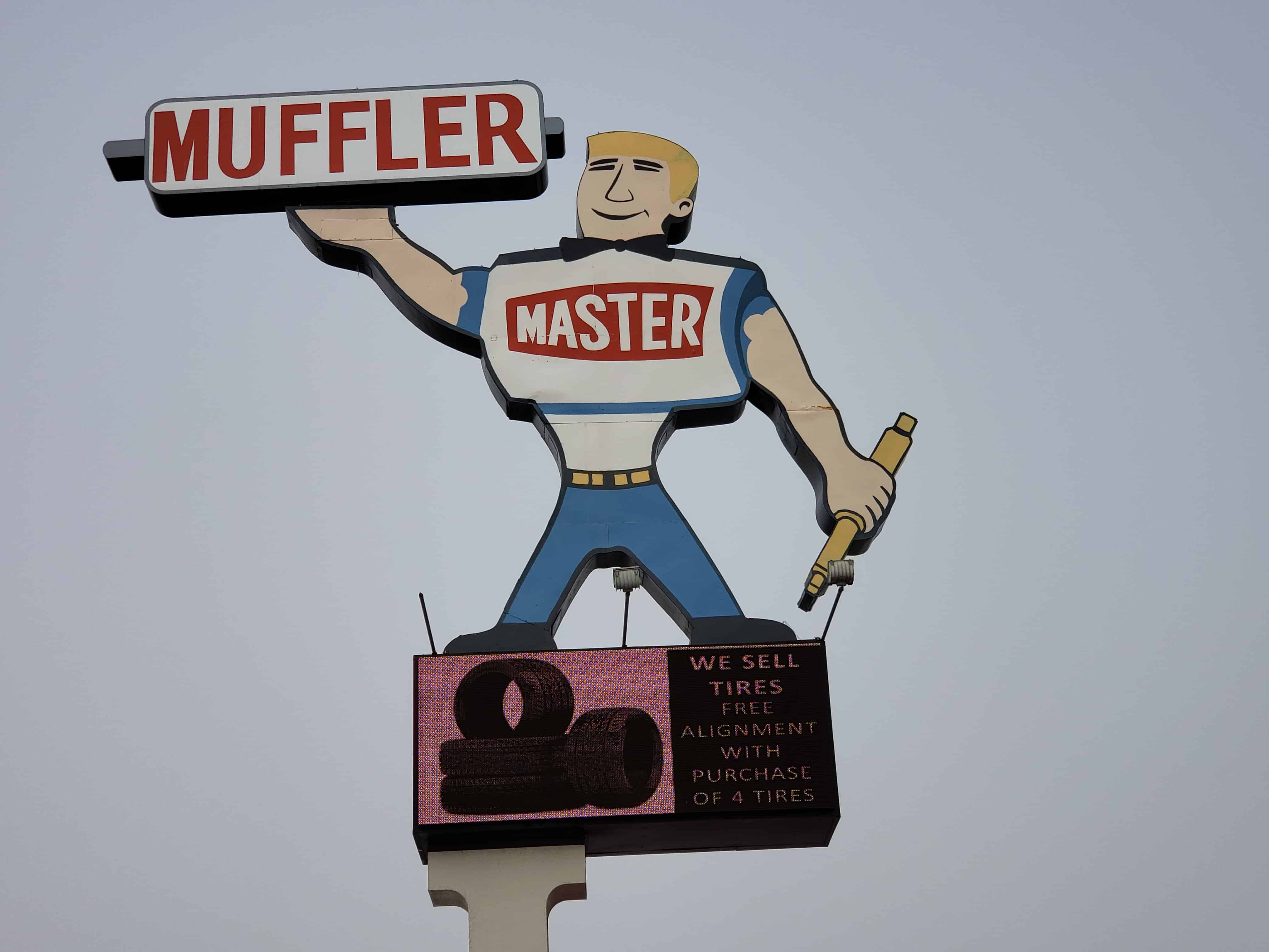 The Master Muffler Sign | JacobBarlow.com