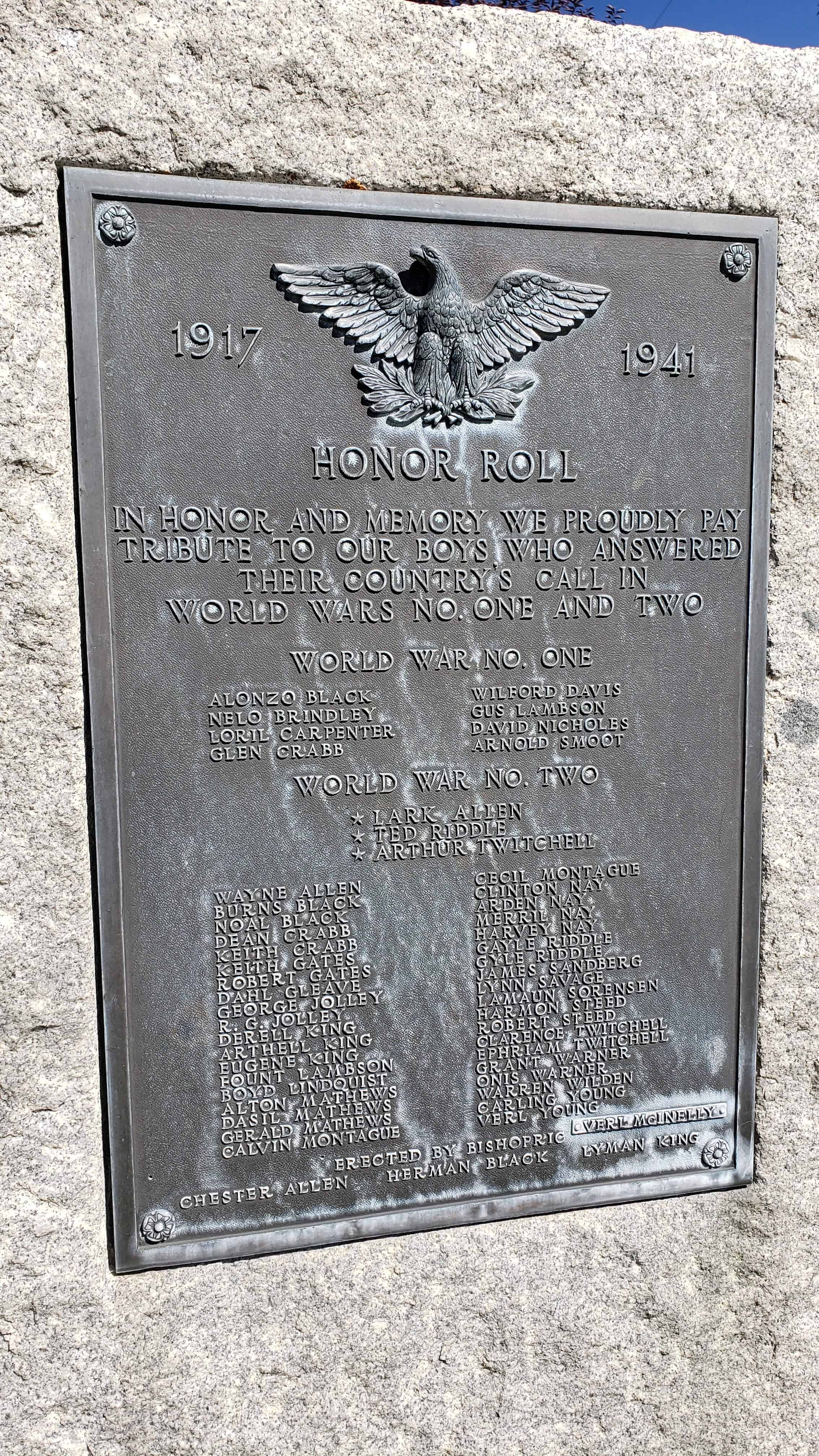 Antimony War Memorial | JacobBarlow.com