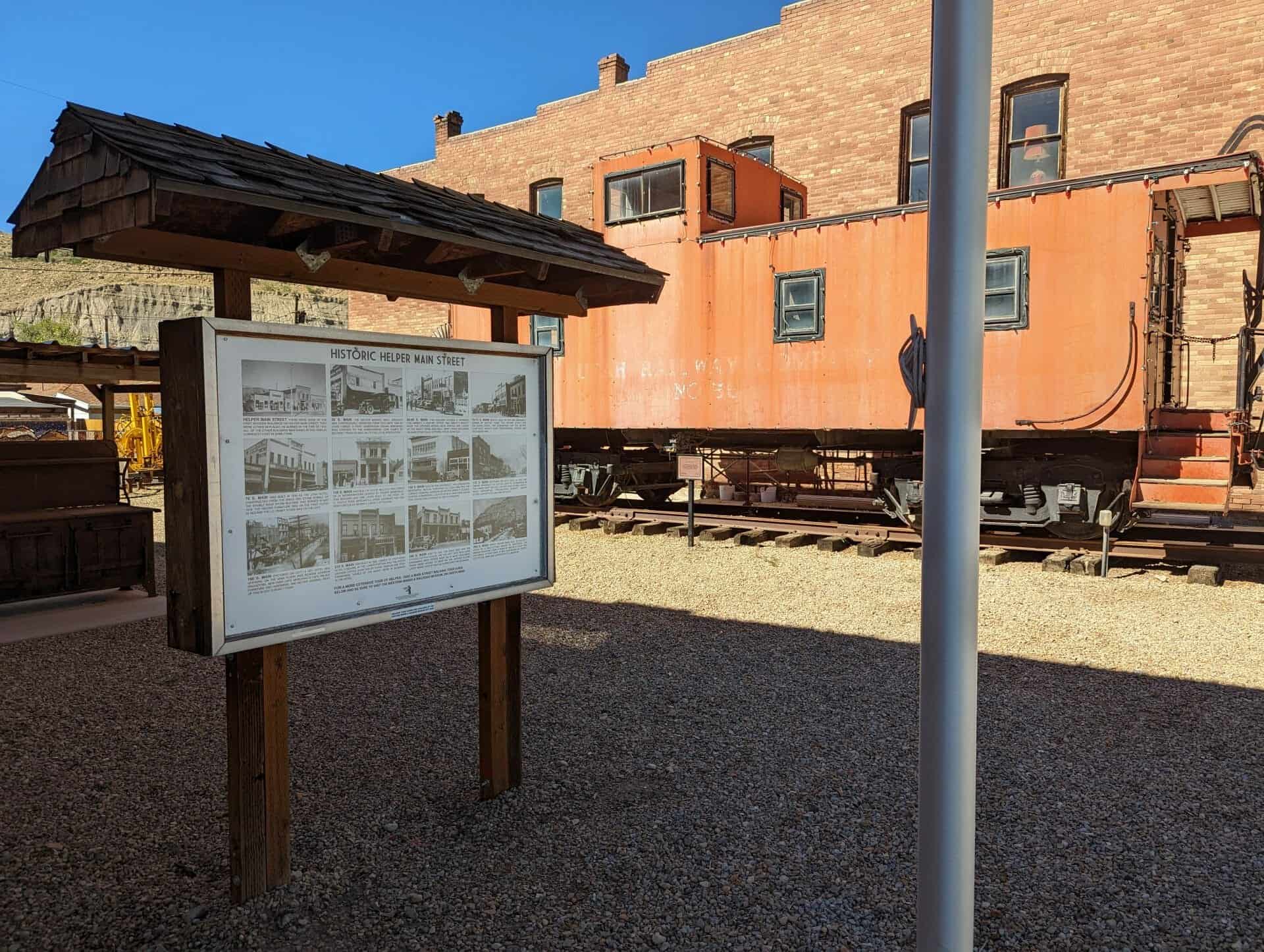 Historic Helper Main Street – Steam Engines | JacobBarlow.com