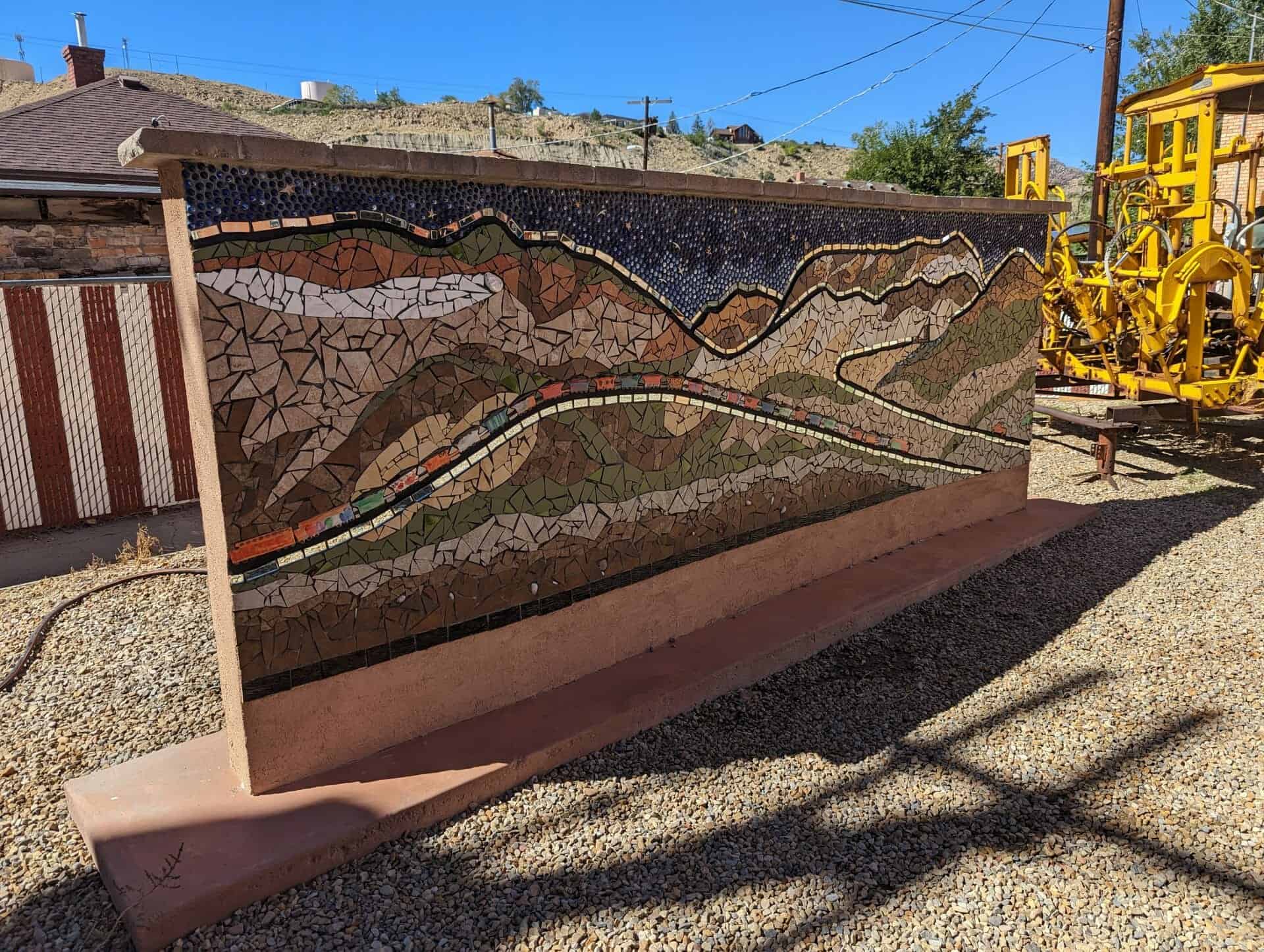 The Helper Train Mosaic | JacobBarlow.com