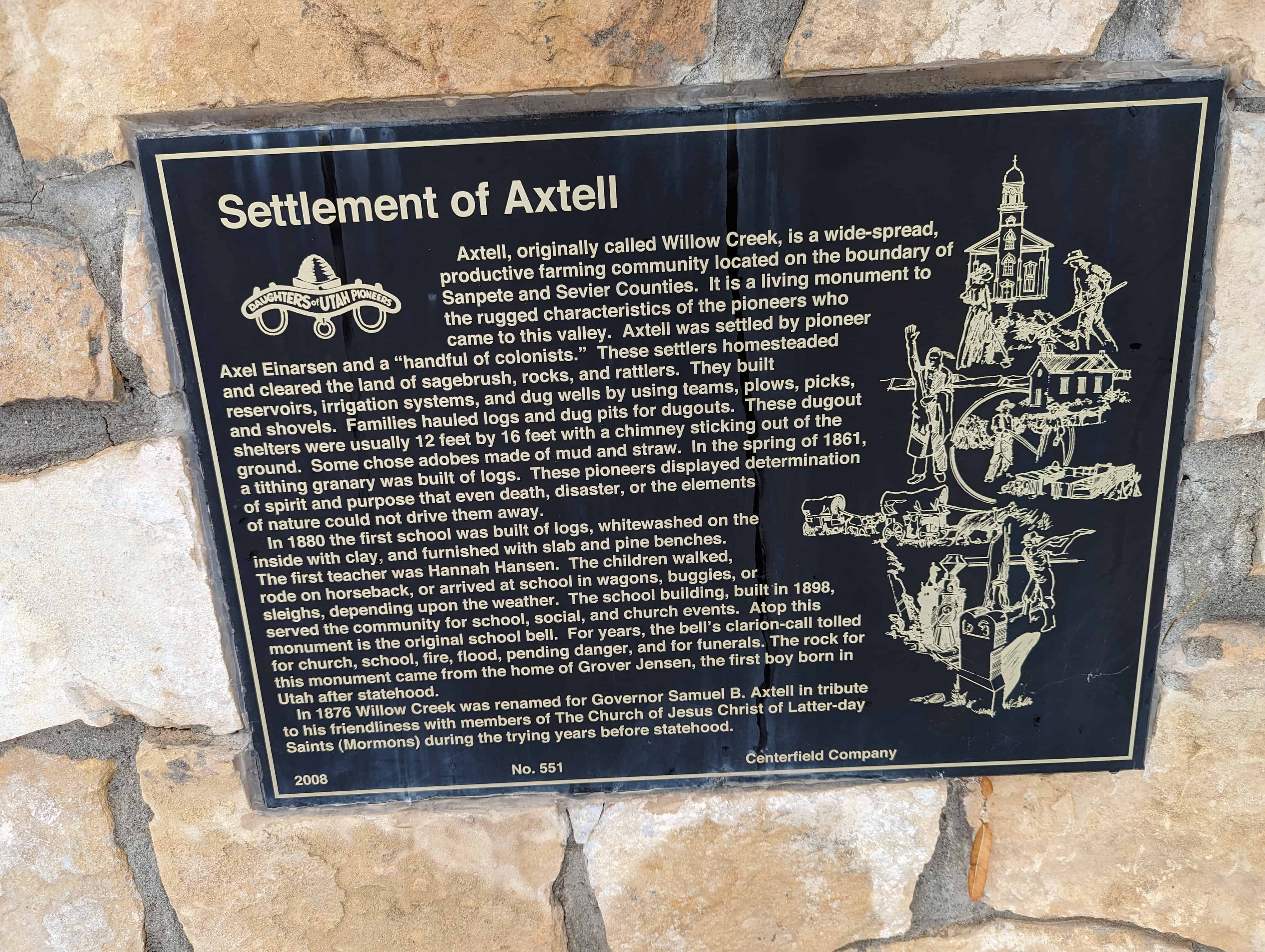Settlement of Axtell | JacobBarlow.com