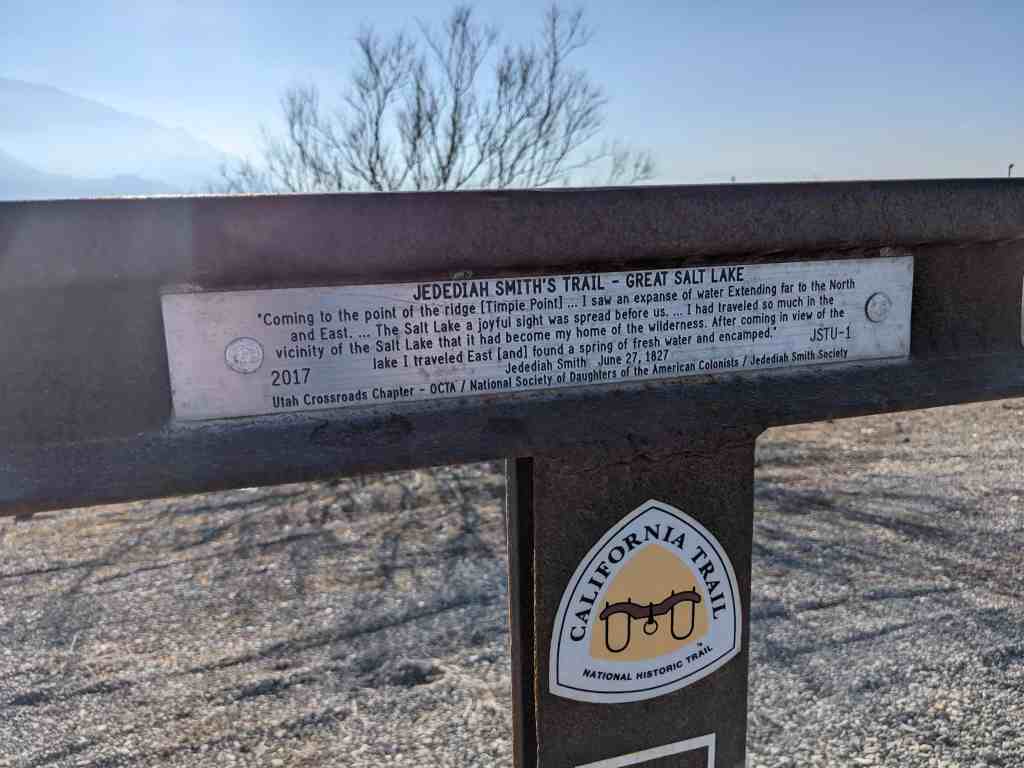 Jedediah Smith’s Trail – Great Salt Lake | JacobBarlow.com