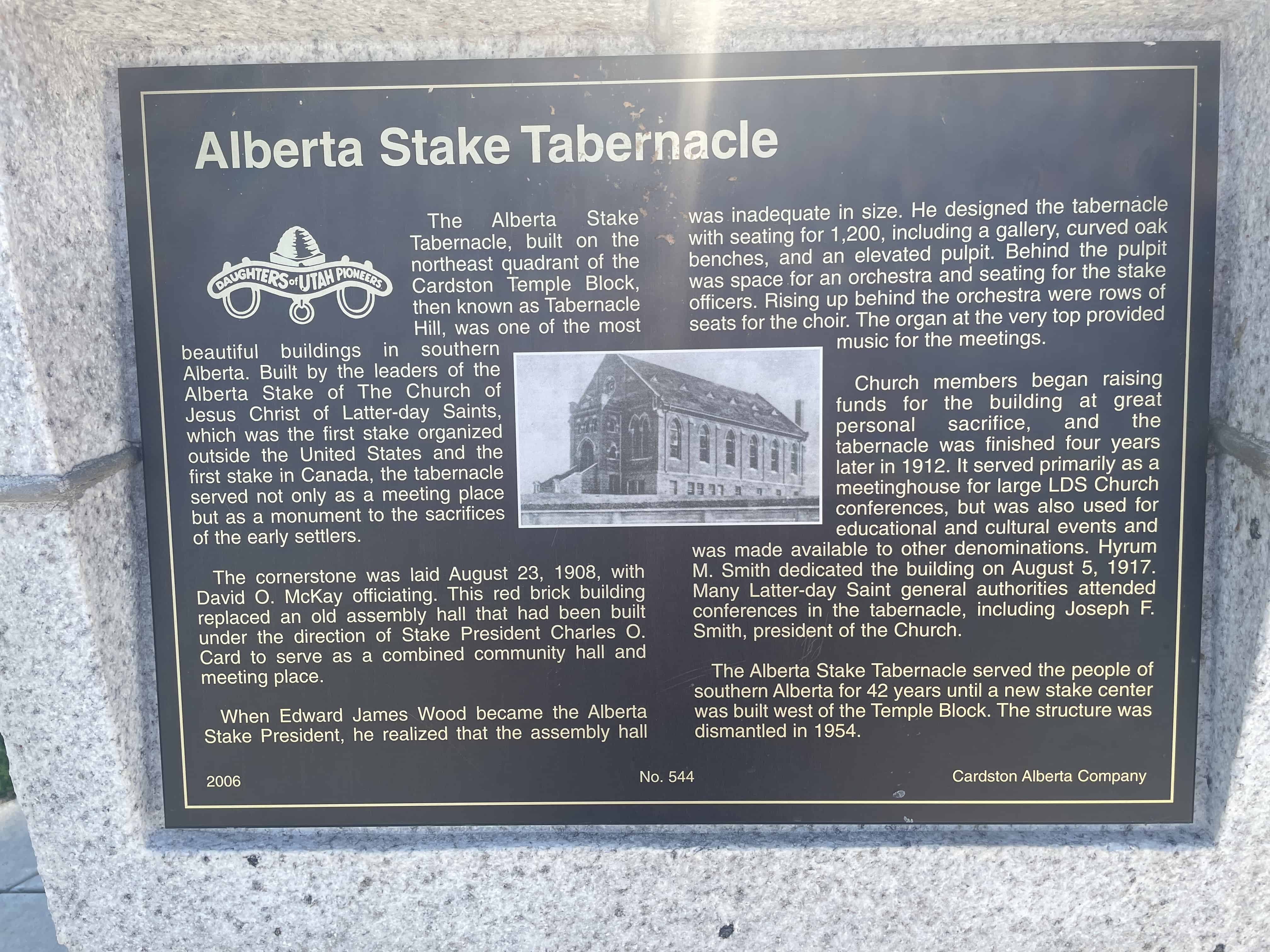 Alberta Stake Tabernacle | JacobBarlow.com