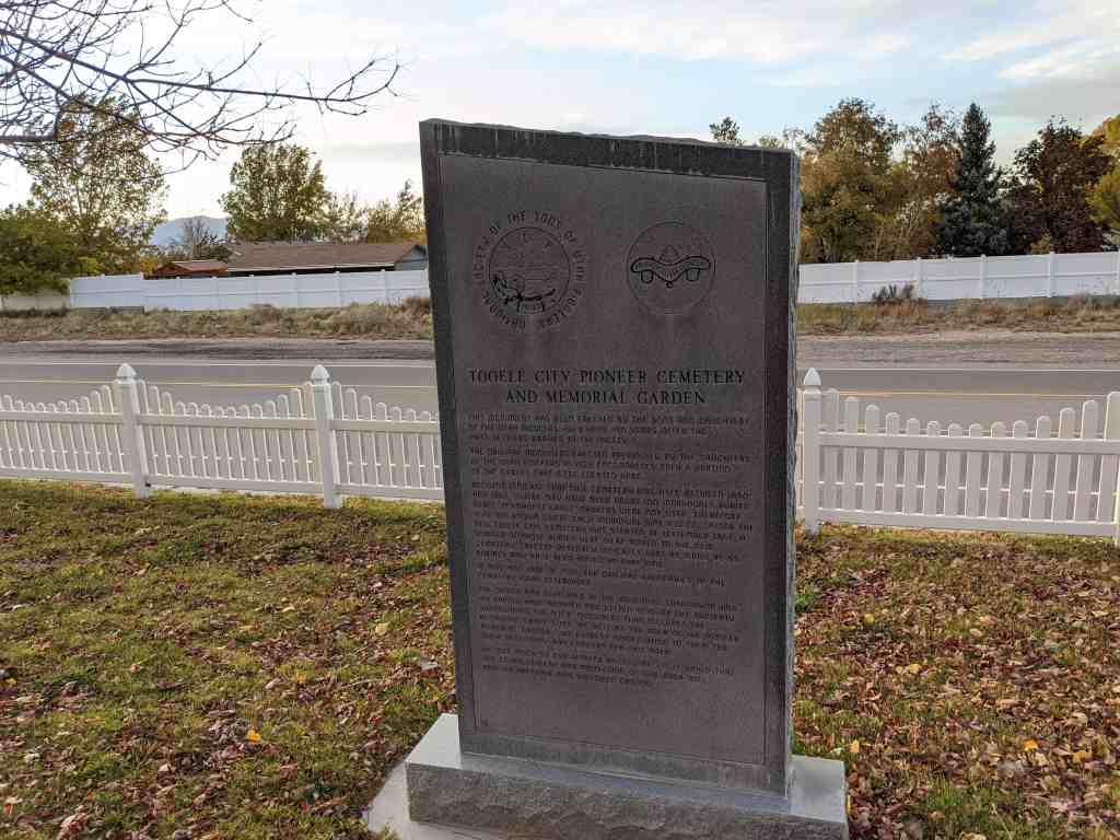 Tooele City Pioneer Cemetery and Memorial Garden | JacobBarlow.com
