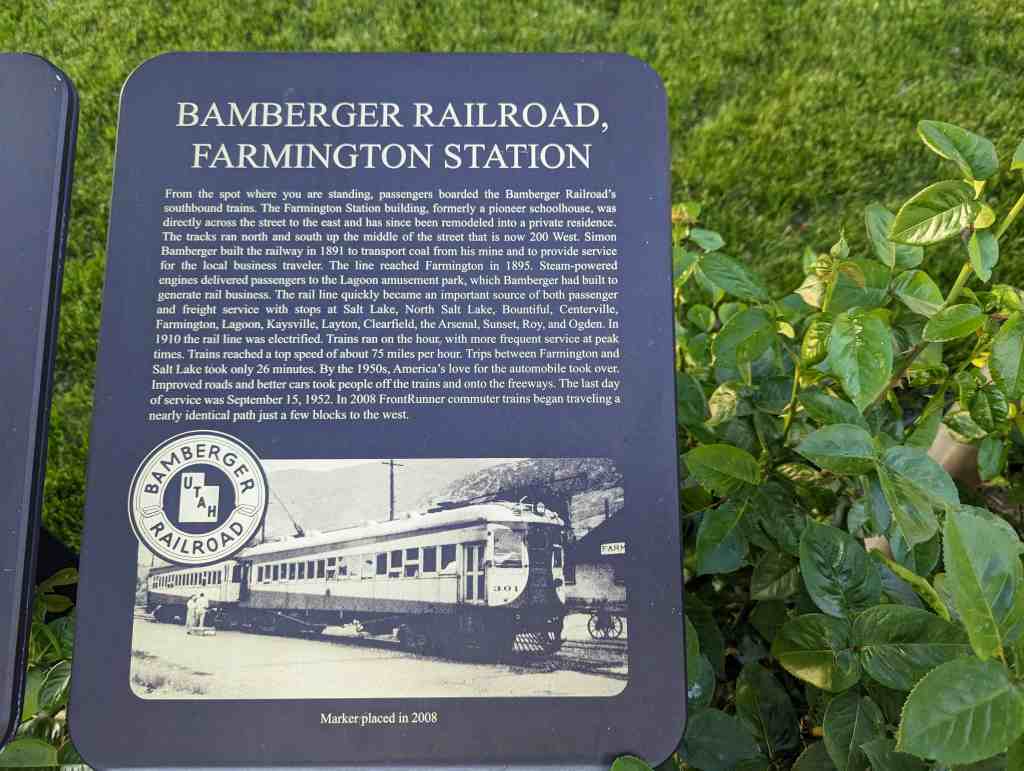 Bamberger Railroad, Farmington Station | JacobBarlow.com