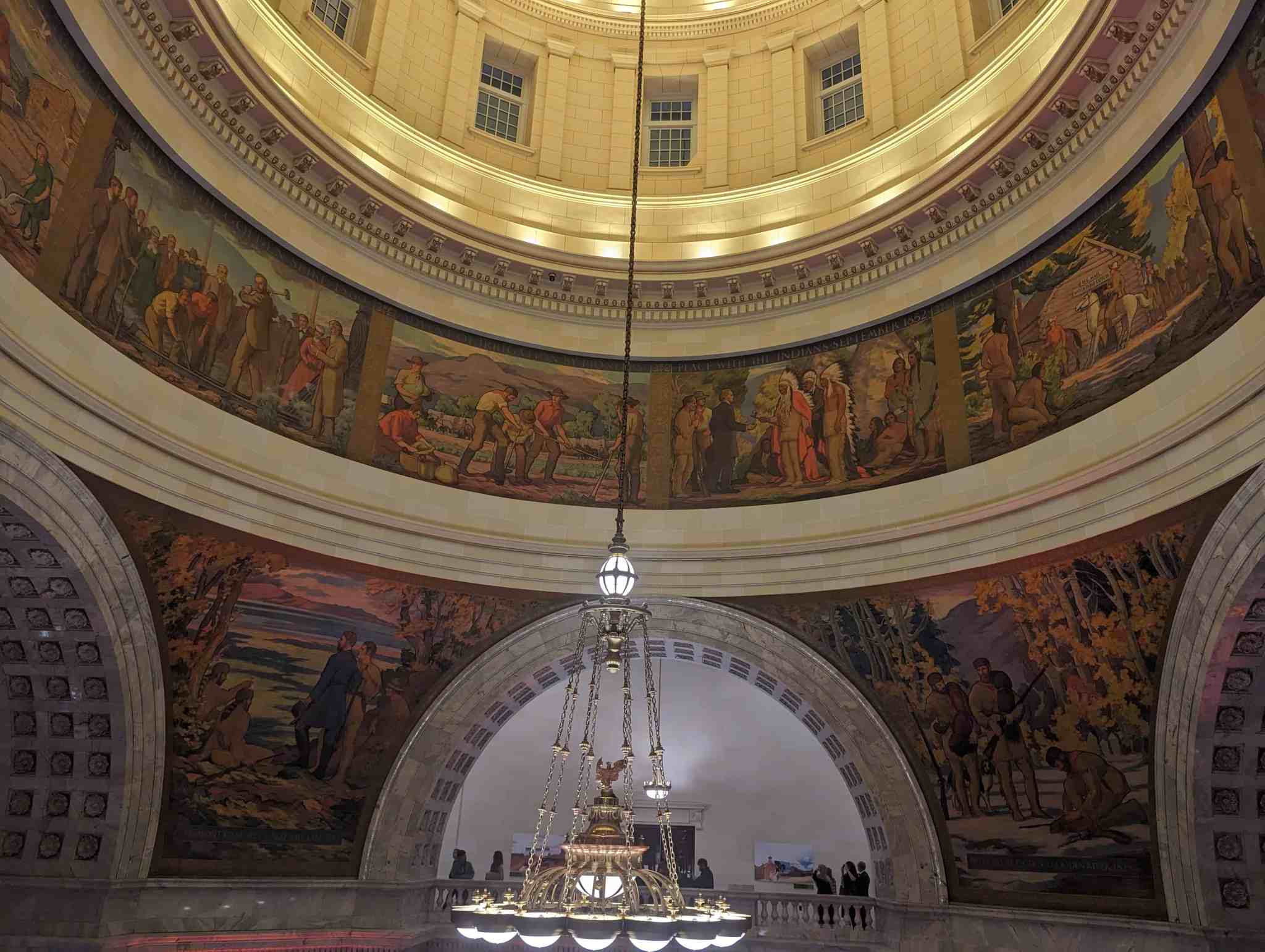 Capitol Murals (State Capitol Rotunda) | JacobBarlow.com