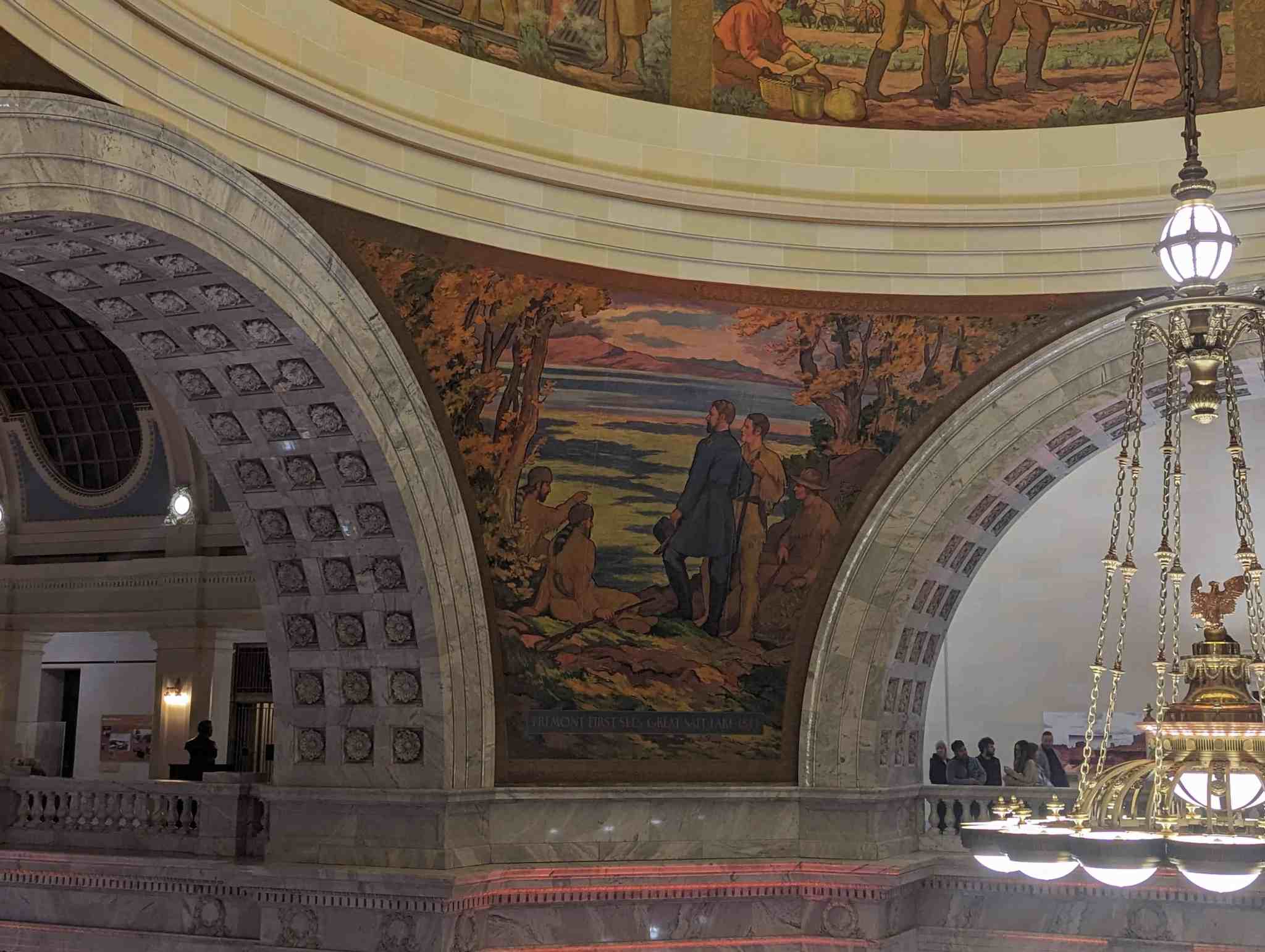 Capitol Murals (State Capitol Rotunda) | JacobBarlow.com