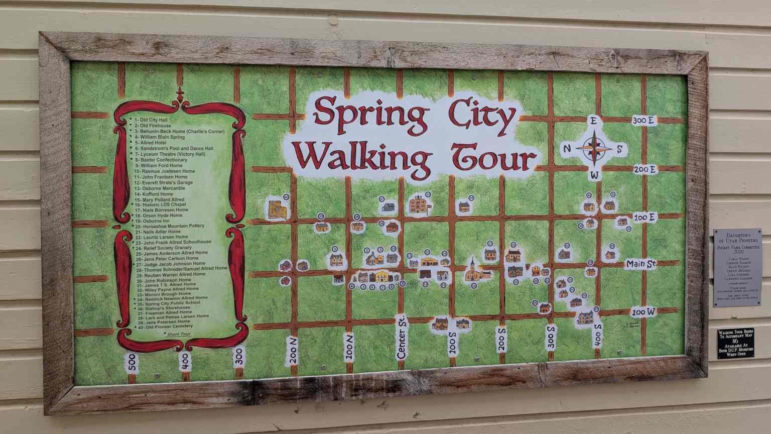 2025 Friends of Historic Spring City Tour | JacobBarlow.com