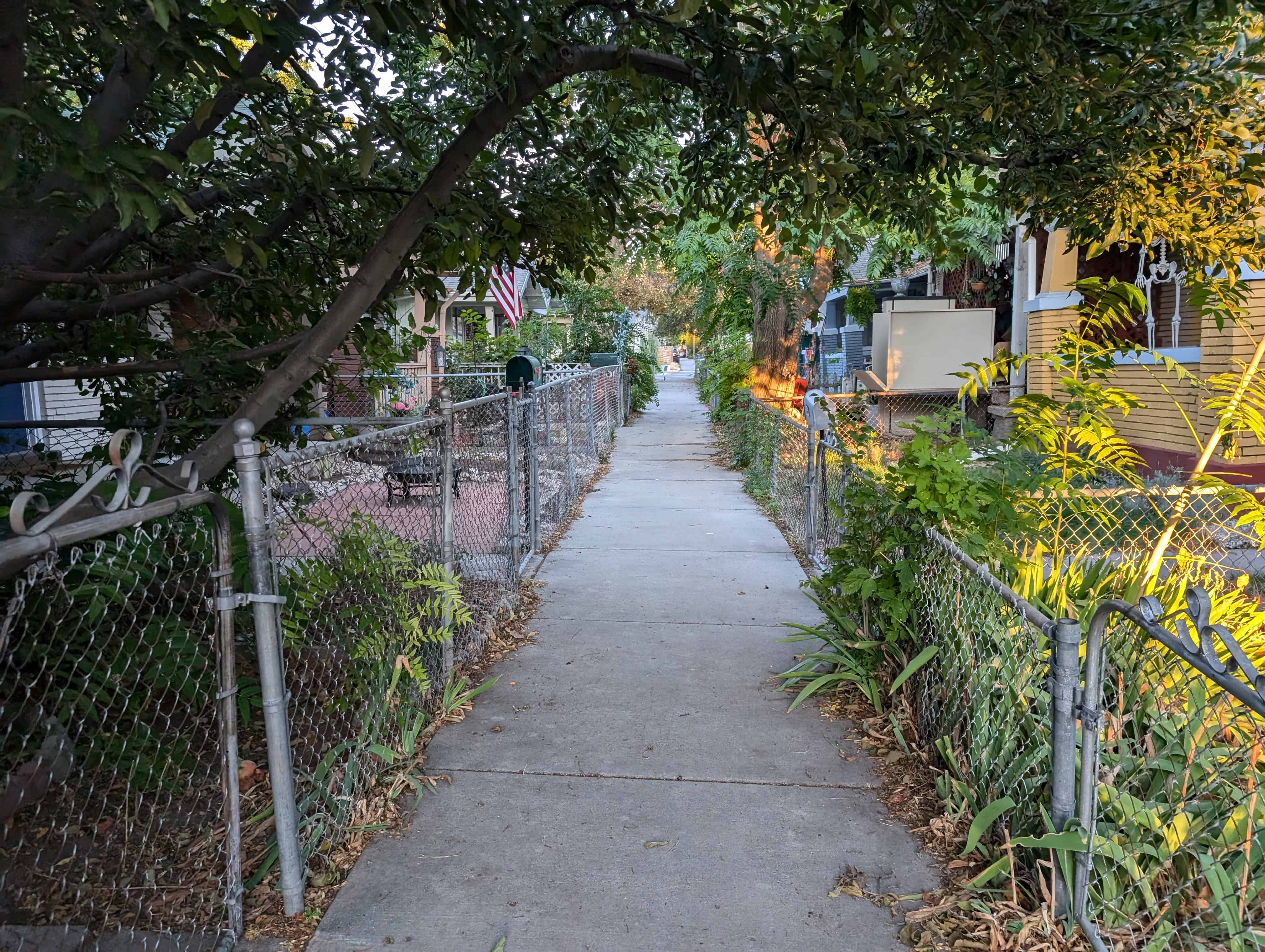 Logan Street Sidewalk Neighborhood | JacobBarlow.com